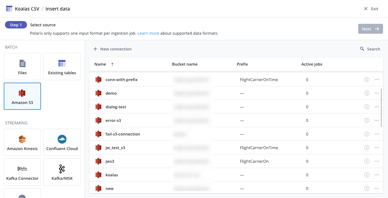 Ingest from Amazon S3 | Imply